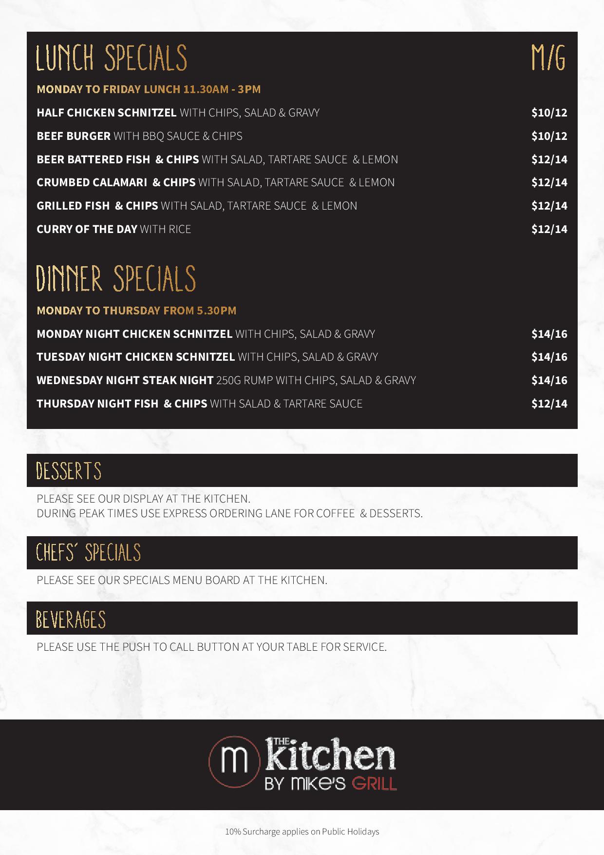 Ramsgate RSL – Mikes Grill