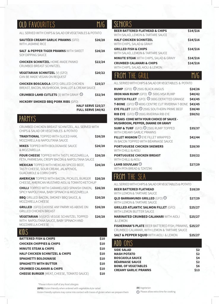 Ramsgate RSL – Mikes Grill