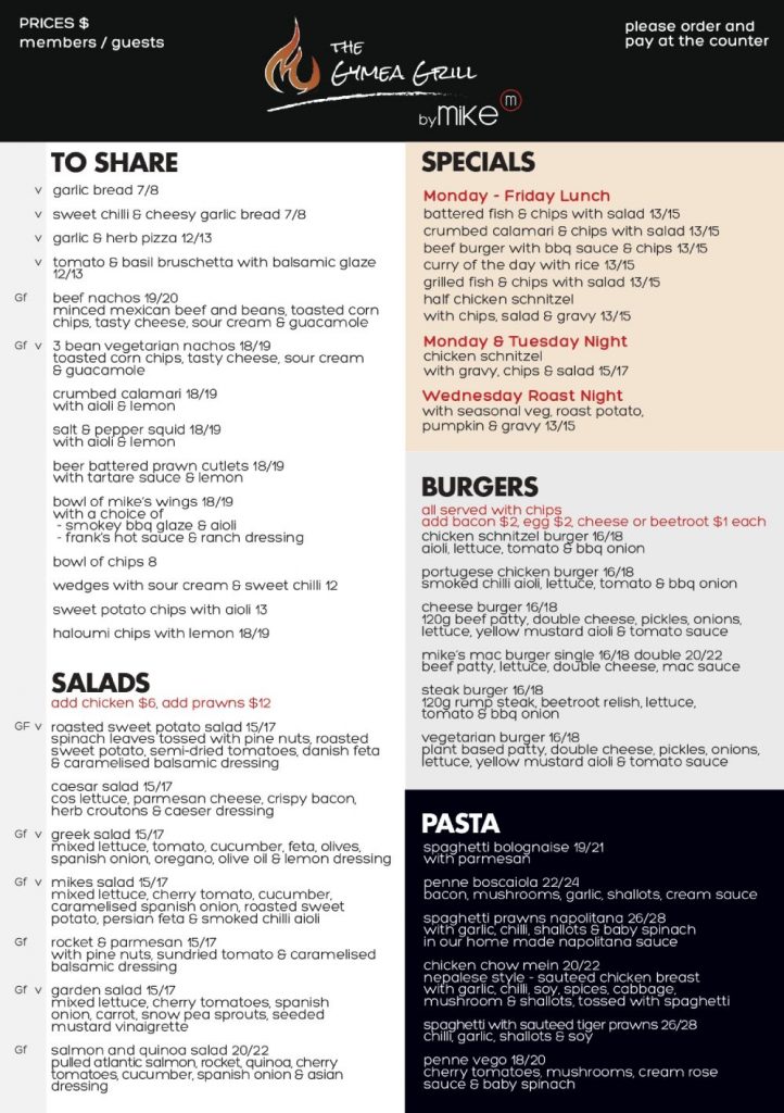 Gymea Grill – Mikes Grill