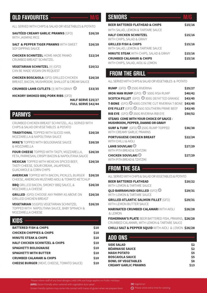 Ramsgate RSL – Mikes Grill