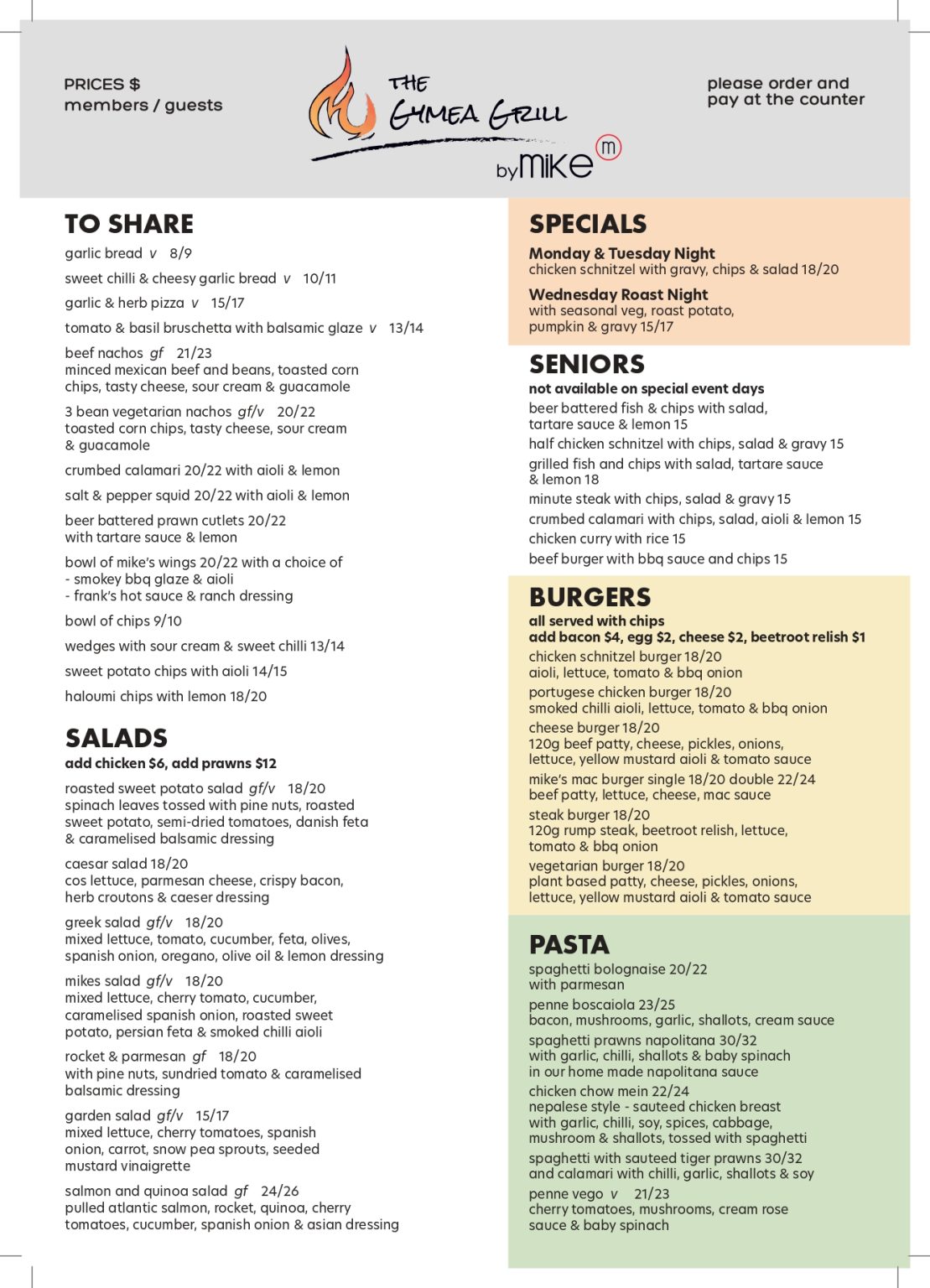 Gymea Grill – Mikes Grill